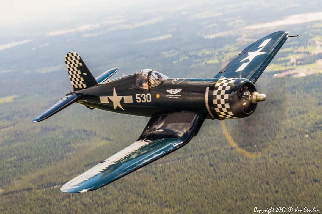 CAF Dixie Wing Corsair has a new engine and has been airborne again ...