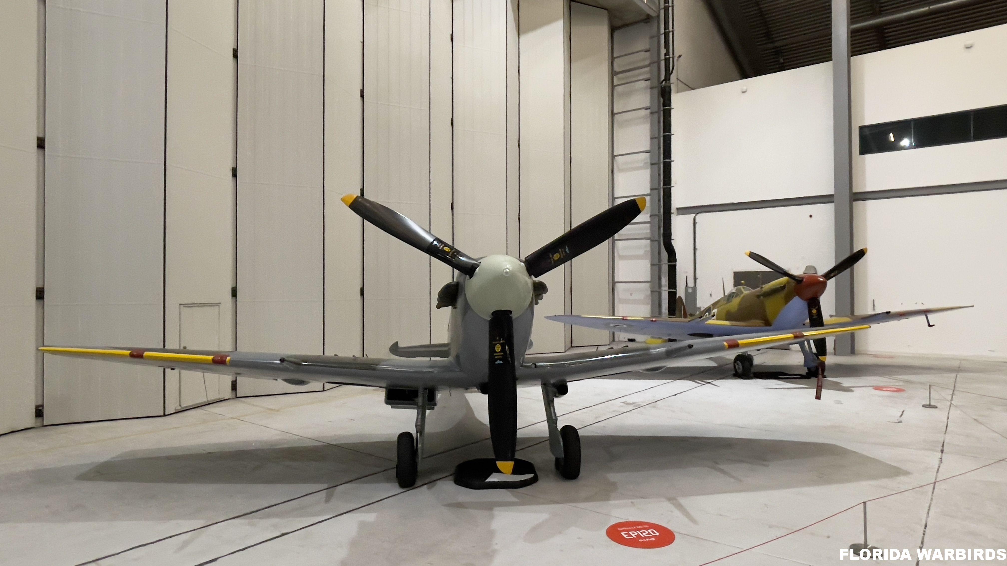 Spitfire display at the Imperial War Museum – Florida Warbirds