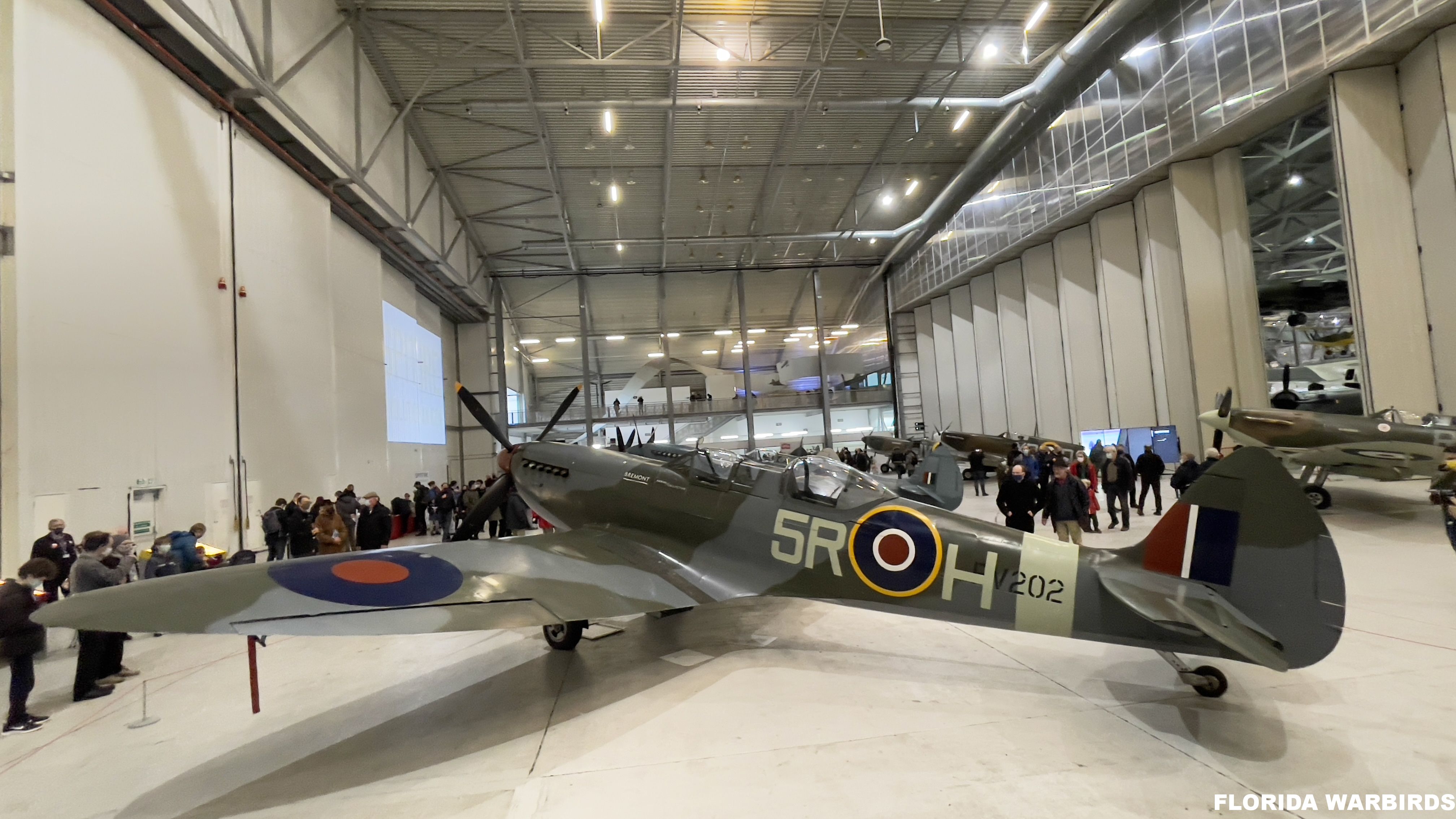 Spitfire display at the Imperial War Museum – Florida Warbirds